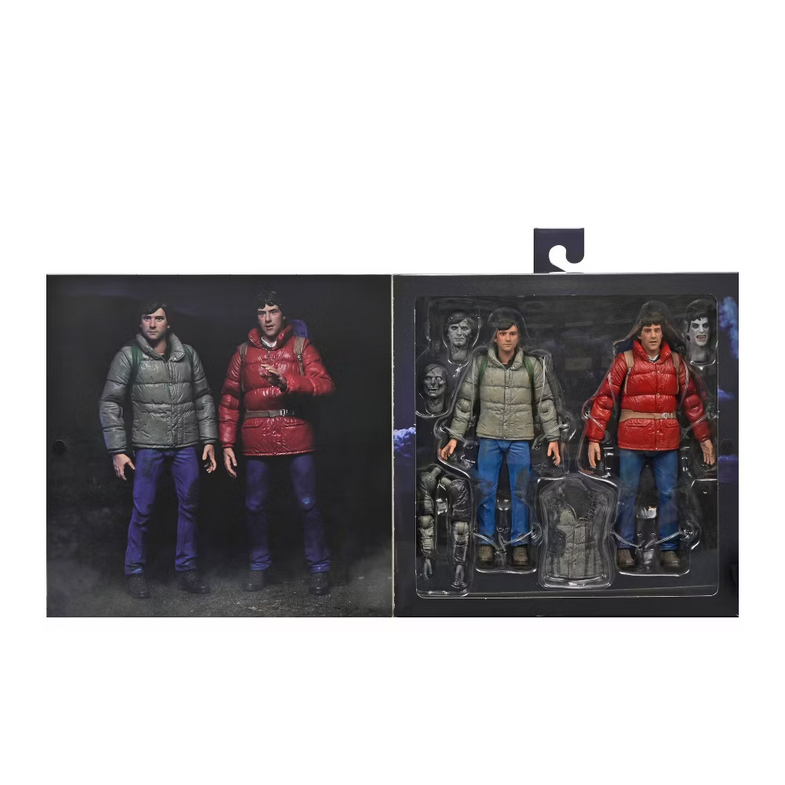 AWIL Ultimate Jack Goodman and David Kessler 7" Scale Action Figure 2 ...